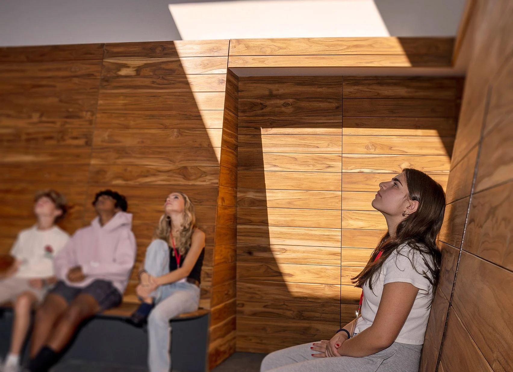 ‘Skyspace’/ Vepra e krijuar nga James Turrell në një shkollë në Nju ...